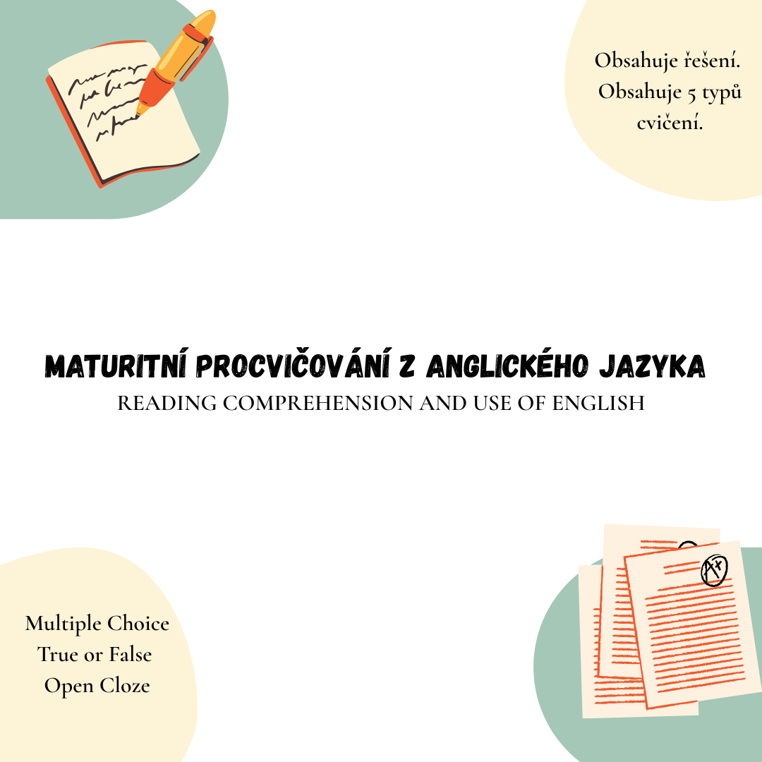 Maturitní procvičování z AJ - reading comprehension and use of English - Anglický jazyk ...